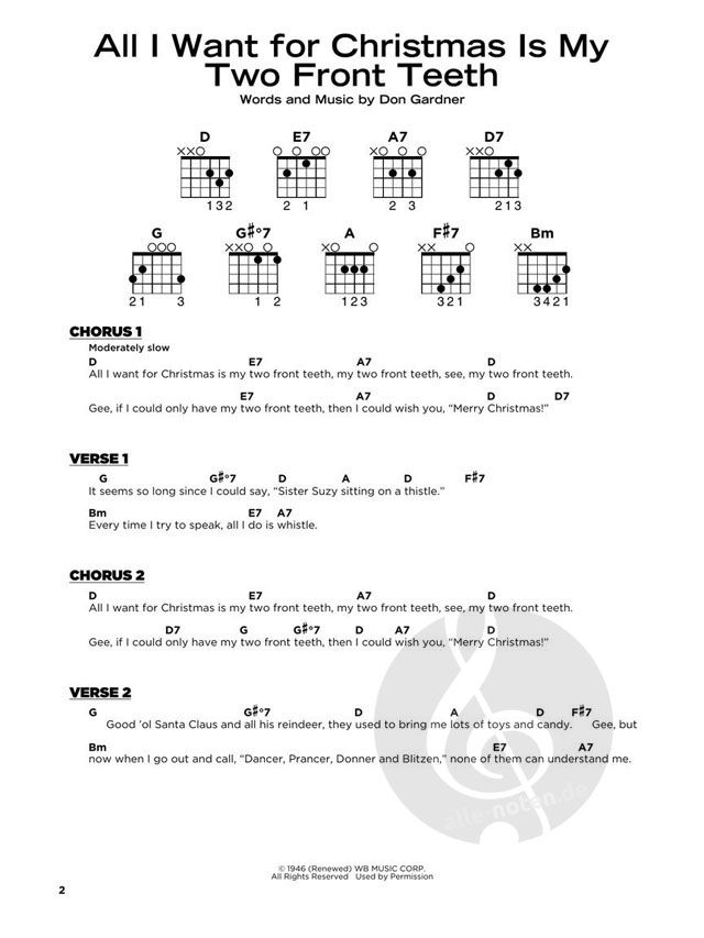 Christmas Songs - Really Easy Guitar Series » Guitar Sheet Music