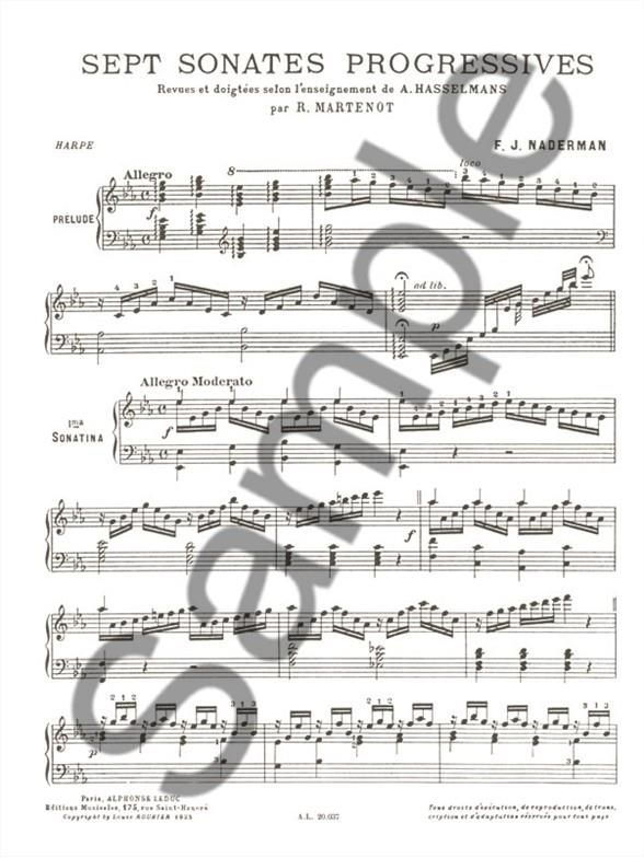 J. Henry Naderman Sheet Music for Harp » Buy Online