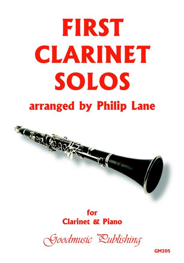 First Clarinet Solos by Philip Lane » all-sheetmusic.com
