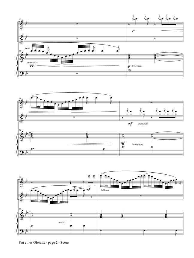Pan et les Oiseaux from 'La Flute de Pan' by Jules Mouquet » all ...