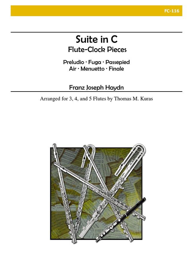 Suite in C (Flute-Clock Pieces) by Joseph Haydn » all-sheetmusic.com