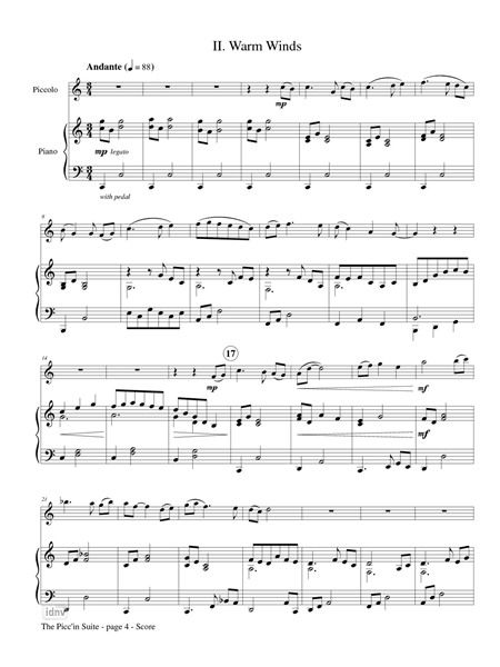 The Picc'in Suite by Laura Pettigrew » Flute Sheet Music