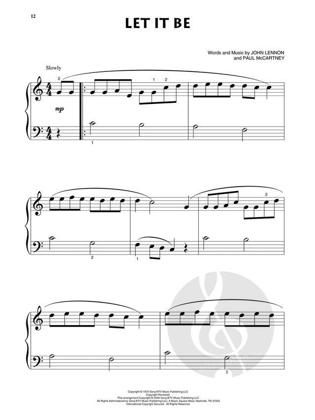 The Beatles Hits » Piano Sheet Music at all-sheetmusic.com