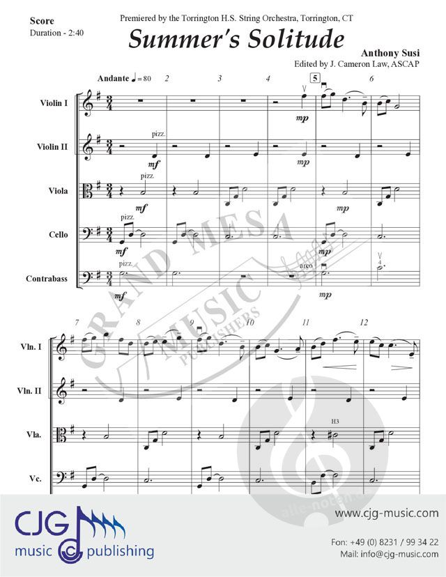 Shop Anthony Susi Sheet Music Online | all-sheetmusic.com