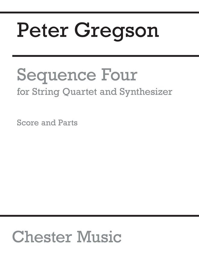 Sequence Four by Peter Gregson » Ensemble Sheet Music