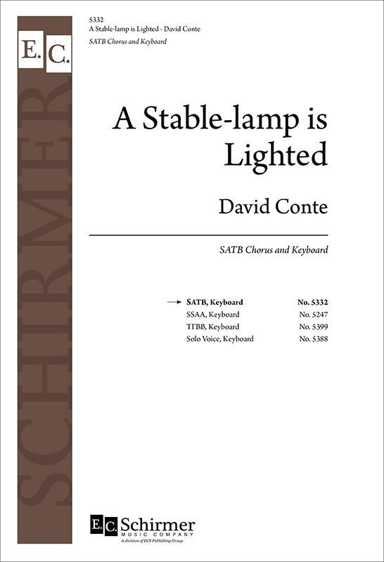 A Stable-lamp Is Lighted by David Conte » Mixed Choir Sheet Music (Part)
