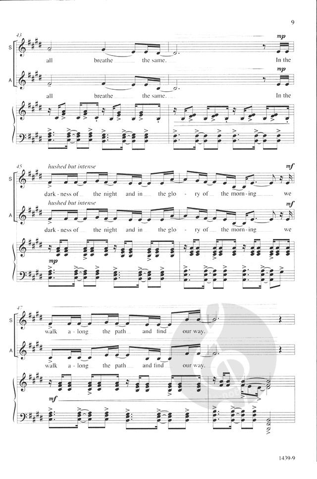 Sisi Ni Moja by Jacob Narverud » Women's Choir Sheet Music