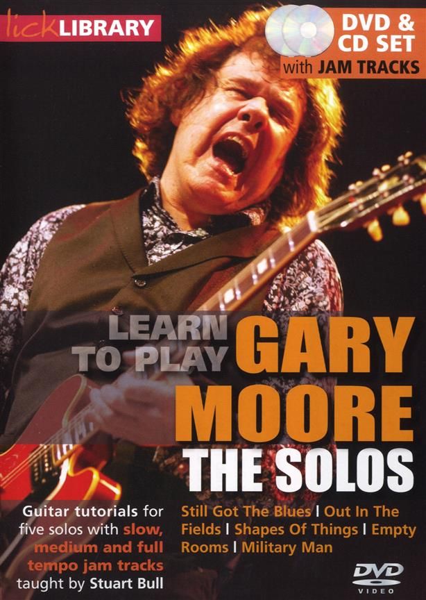 Learn To Play Gary Moore - The Solos » all-sheetmusic.com