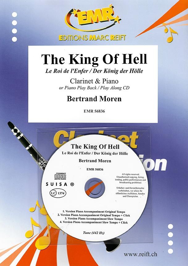 The King Of Hell by Bertrand Moren » Clarinet Sheet Music
