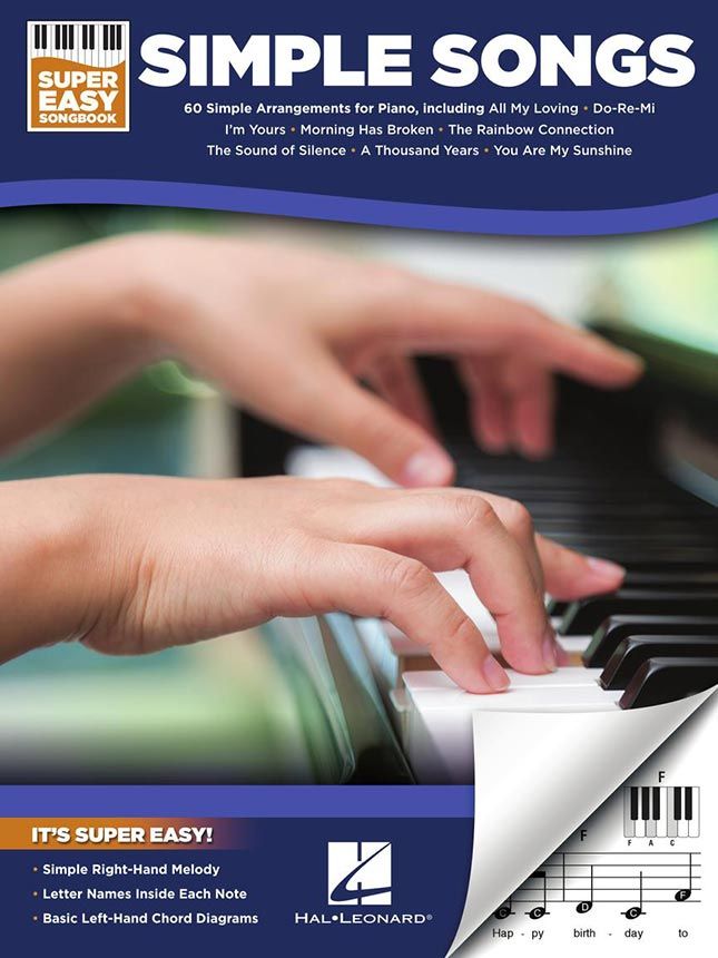 Simple Songs » Piano Sheet Music at all-sheetmusic.com