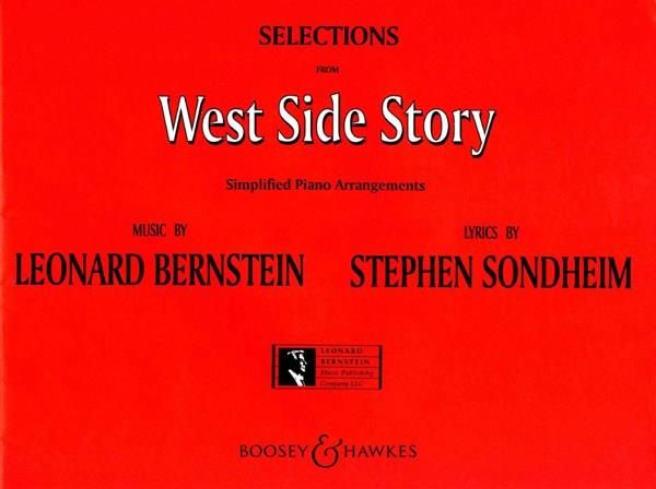 West Side Story Selections (Simplified Piano) by Leonard Bernstein ...