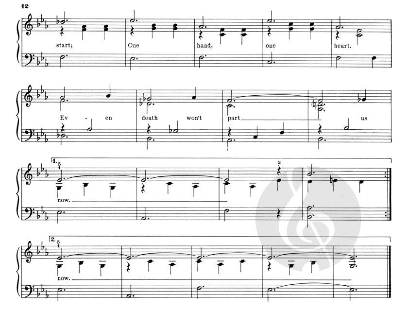 West Side Story Selections (Simplified Piano) by Leonard Bernstein ...