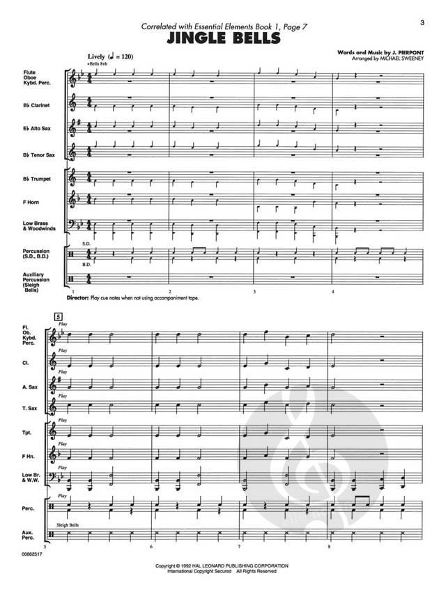 Essential Elements Christmas Favorites (Michael Sweeney) » Sheet Music ...