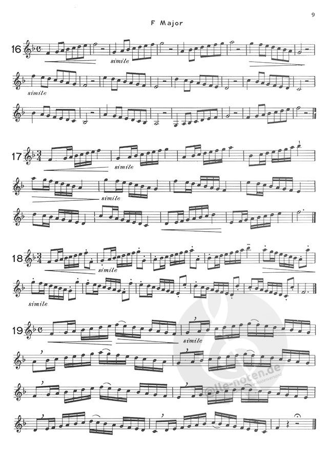 Rubank Advanced Method Vol. 1 by WM. Gower » Sheet Music for Trumpet