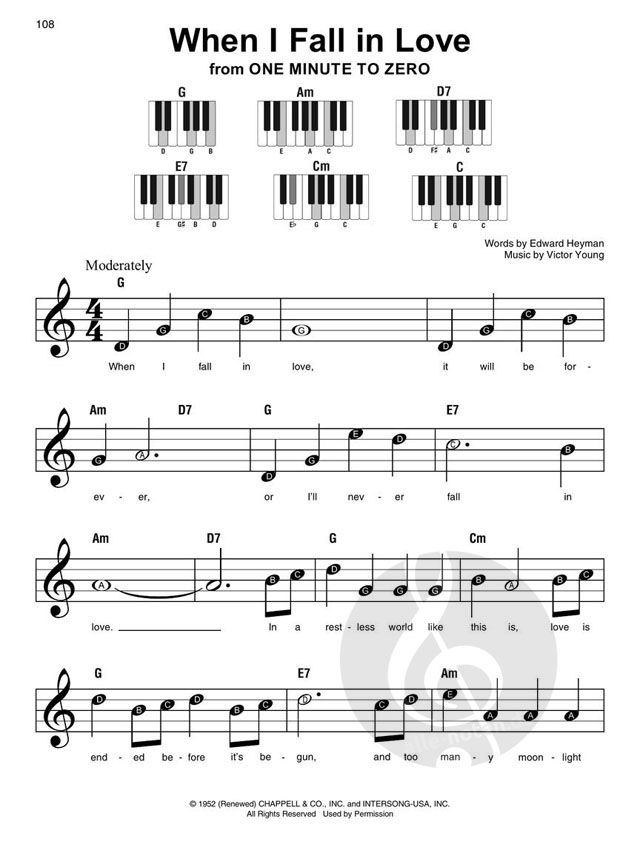 Best Songs Ever - Super Easy Piano » all-sheetmusic.com