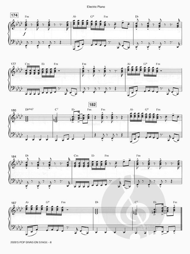 2020's Pop Divas on Stage » Concert Band Sheet Music