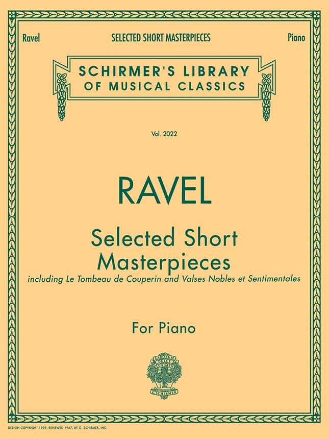 Ravel Selected Short Masterpieces for Piano » all-sheetmusic.com