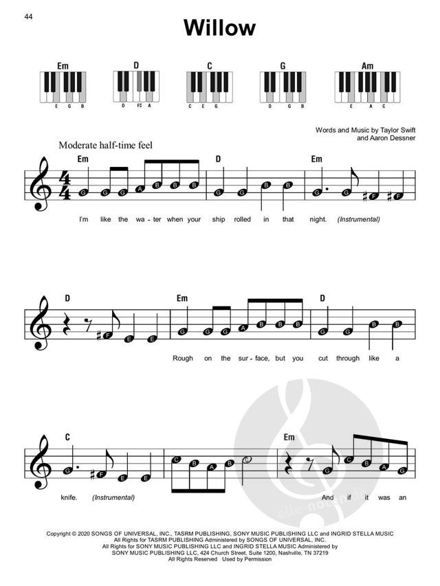 Chart Hits - Super Easy Piano » all-sheetmusic.com