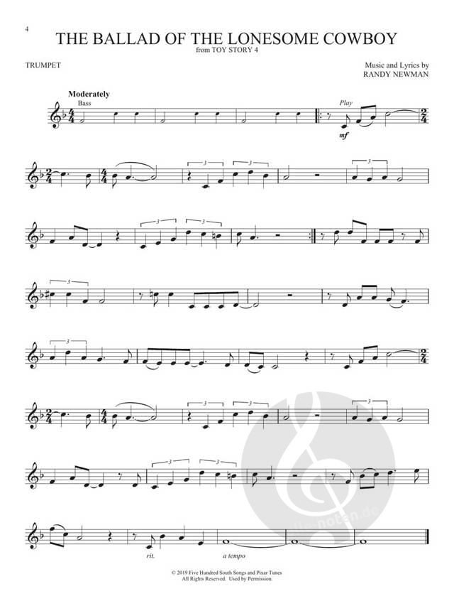 Favorite Disney Songs » Trumpet Sheet Music , Shop now!