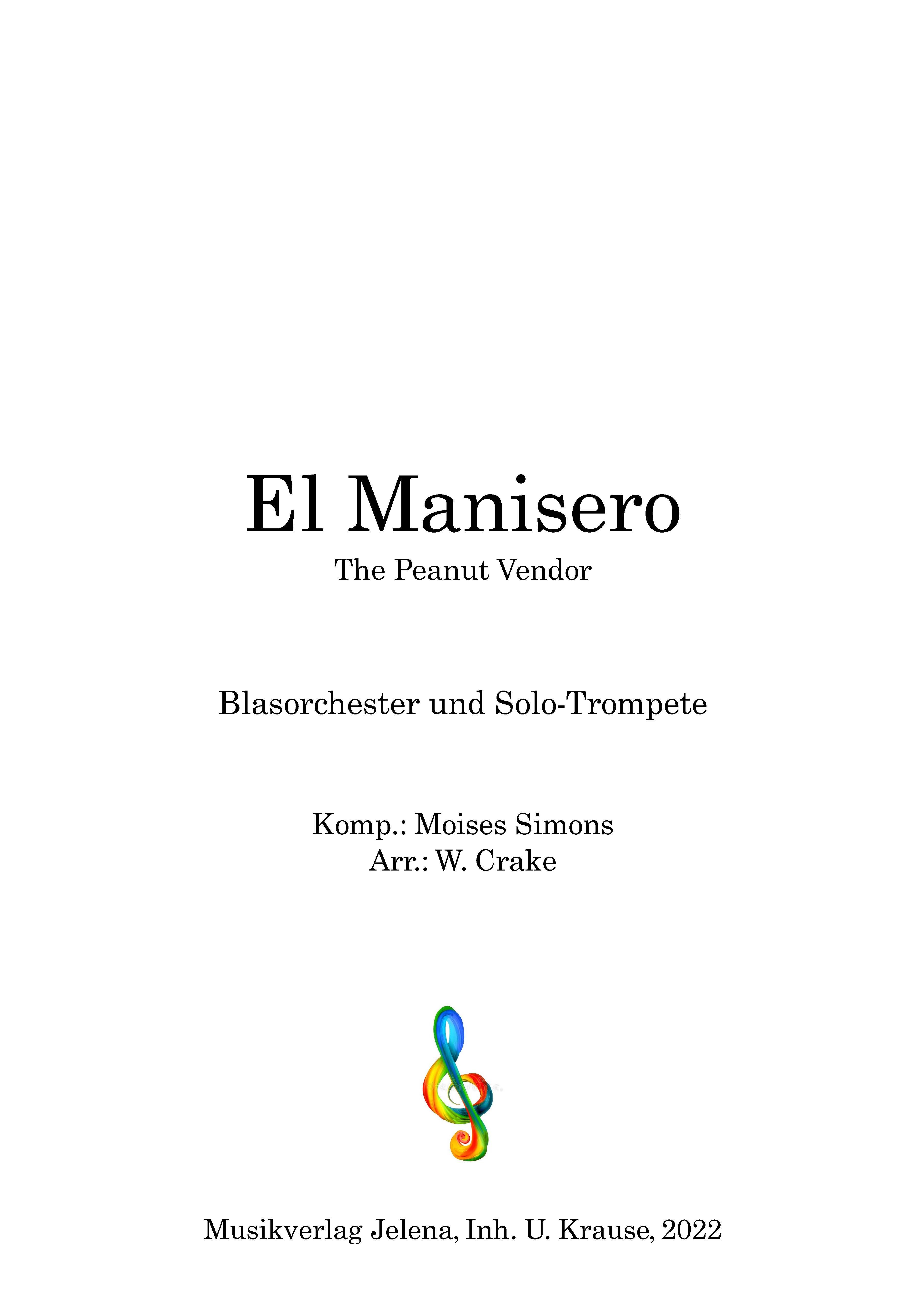 El Manisero by Moisés Simons » Sheet Music for Concert Band