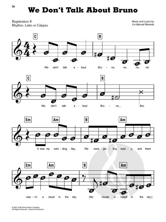 Encanto by Lin-Manuel Miranda » Piano Sheet Music