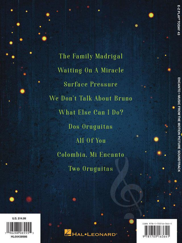 Encanto by Lin-Manuel Miranda » Piano Sheet Music
