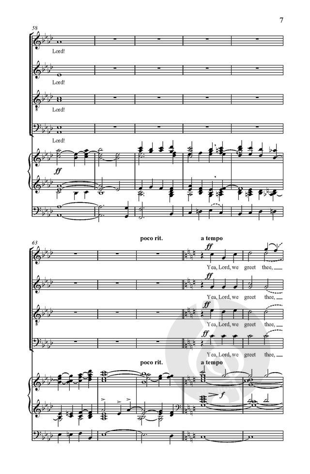 O Come, All Ye Faithful by Mack Wilberg (Download) » Mixed Choir Sheet ...