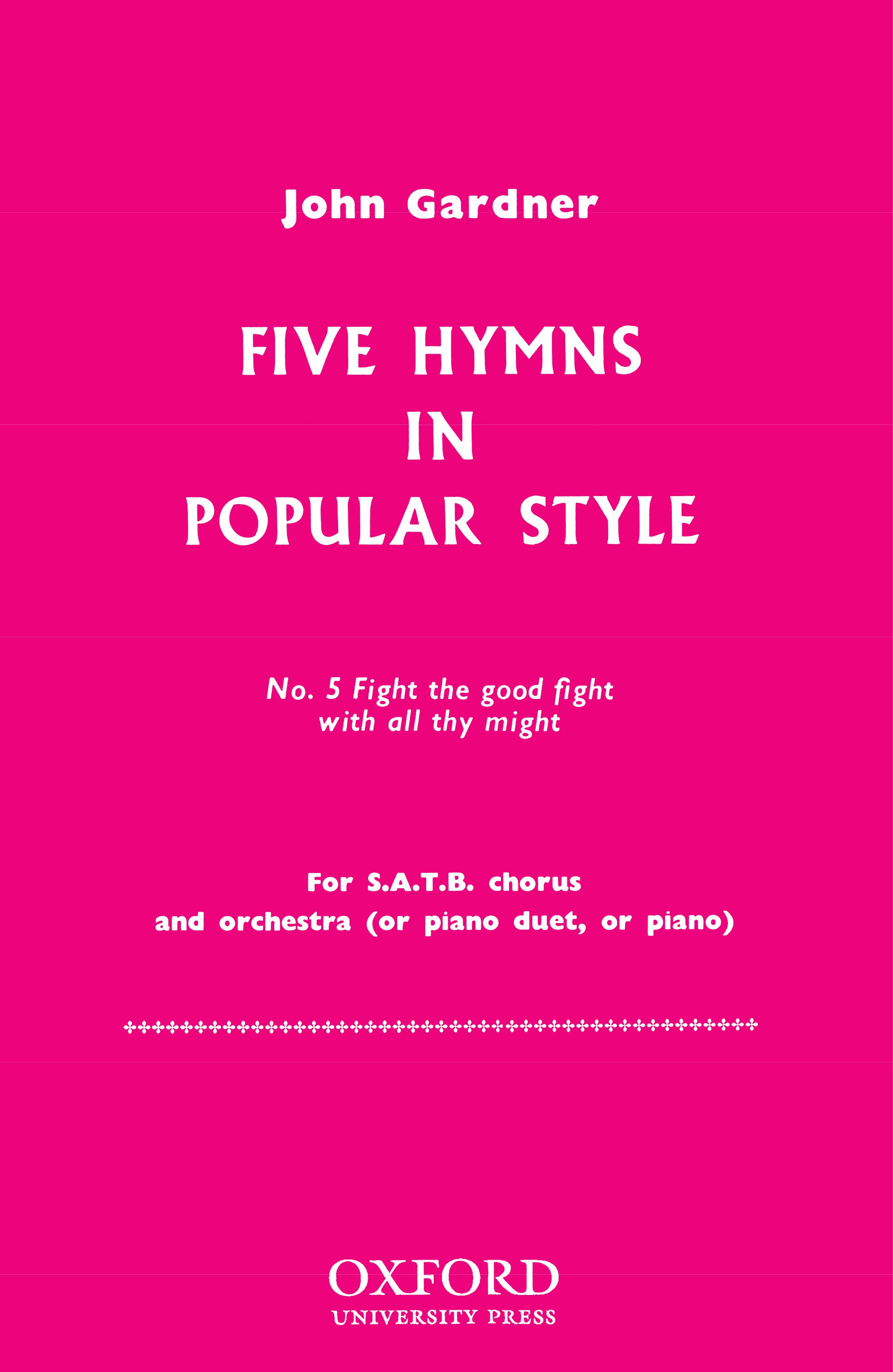 Fight The Good Fight With All Thy Might by John Gardner (Download ...