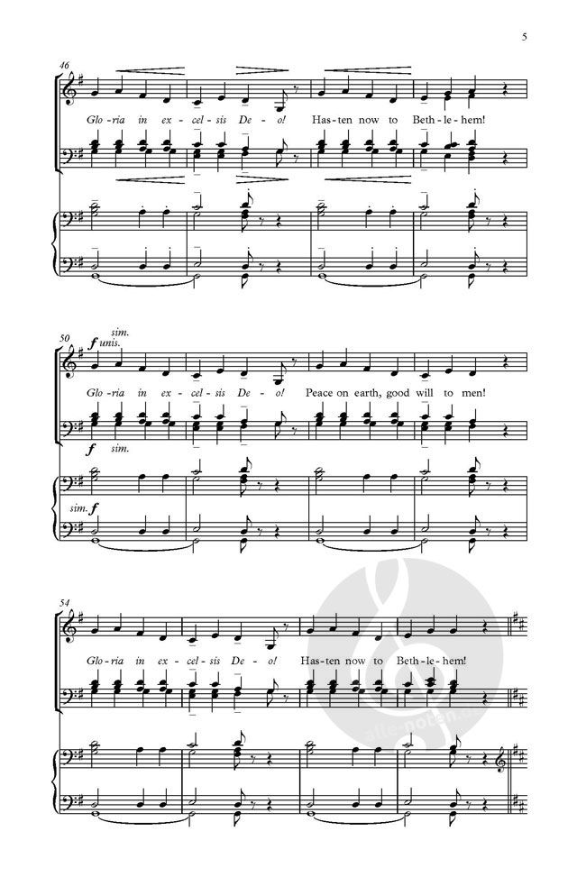 Gloria in excelsis Deo by Mack Wilberg (Download) » Mixed Choir Sheet Music