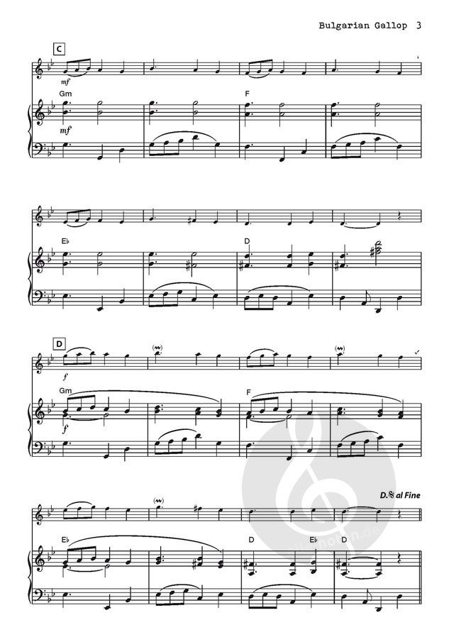 Bulgarian Gallop by Ros Stephen (Download) » Flute Sheet Music