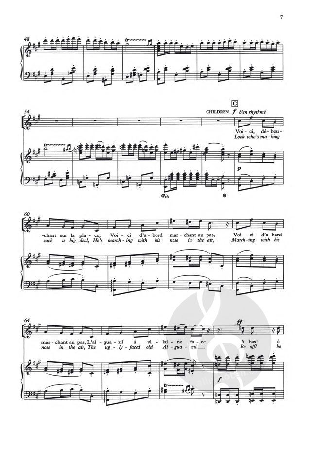 March of the Toreadors by Georges Bizet (Download) » Mixed Choir Sheet ...
