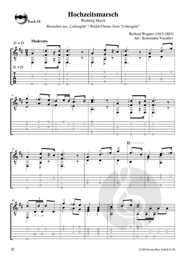 German Masterpieces for Guitar by Konstantin Vassiliev » Sheet Music ...