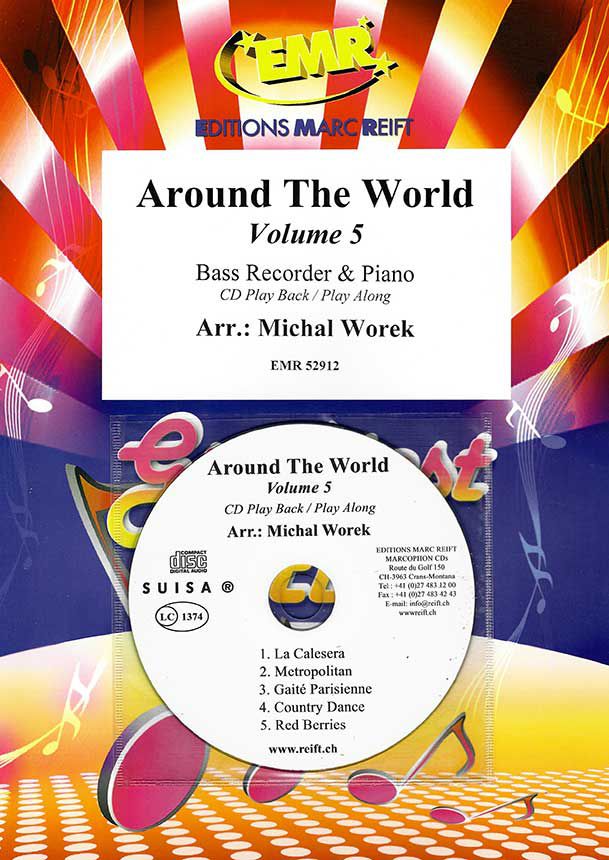 Around The World Vol. 5 by Michal Worek » Recorder Sheet Music
