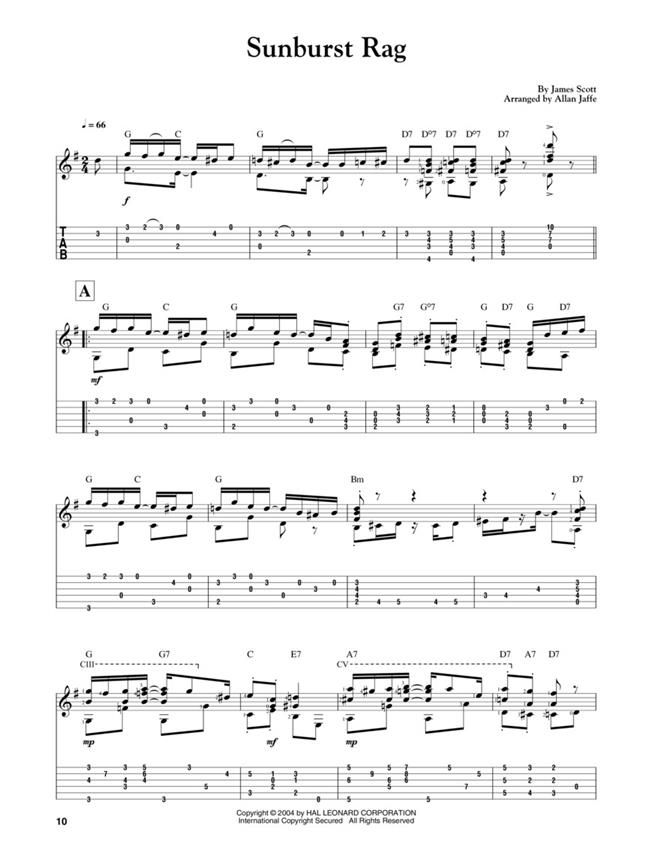 Ragtime Guitar Chords