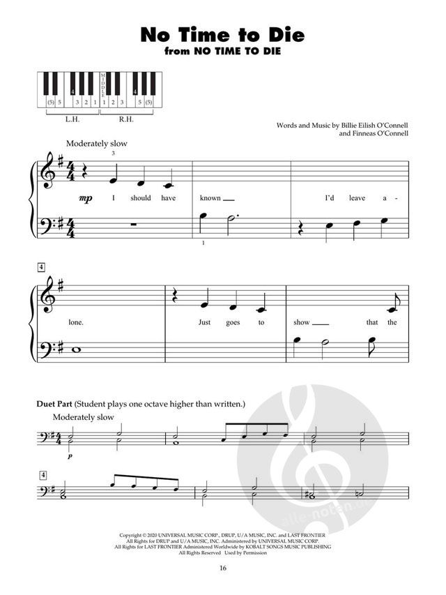 Hit Songs for Five-Finger Piano » all-sheetmusic.com
