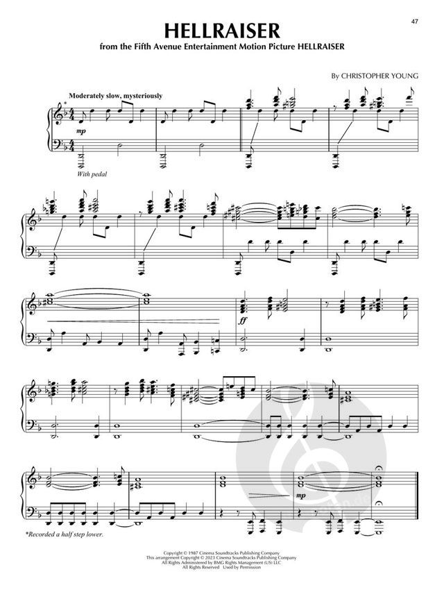 Horror Music » Piano Sheet Music at all-sheetmusic.com