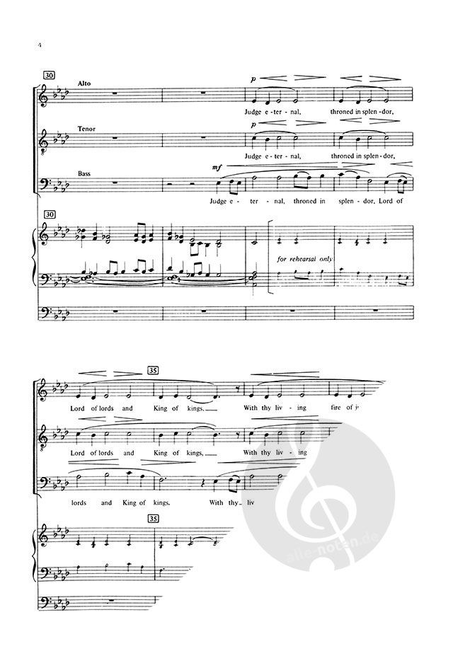 Judge Eternal (Download) » Sheet Music for Mixed Choir