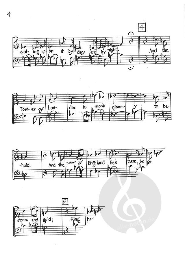 Descriptive Jottings of London (Download) » Sheet Music for Mixed Choir