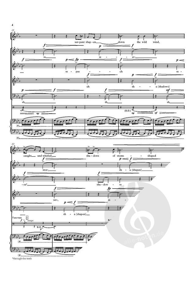The earth hath voice (Download) » Sheet Music for Mixed Choir