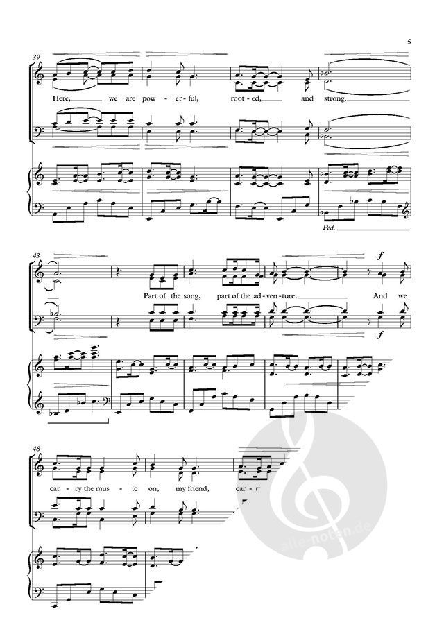 Carry the Music (Download) » Sheet Music for Mixed Choir