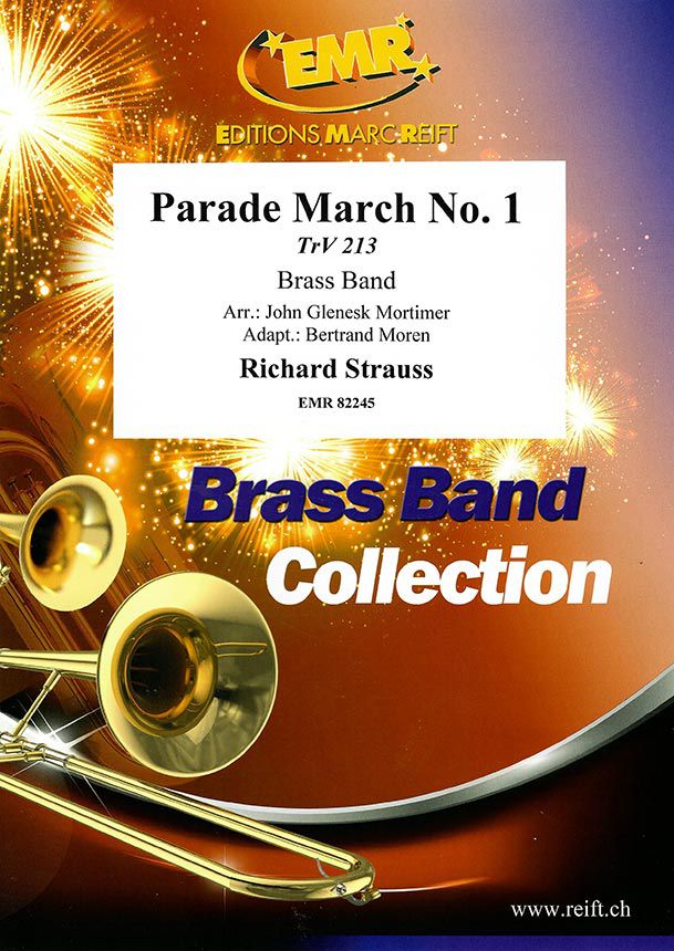 Parade March No. 1 TrV 213 (Download) » Sheet Music for Brass Band