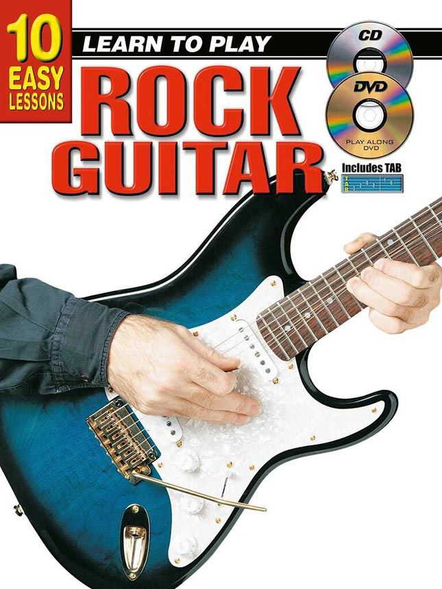 10 Easy Lessons - Learn To Play Rock Guitar » Sheet Music for Guitar
