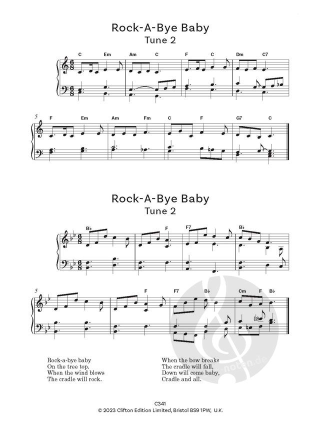 Simplest Nursery Rhymes » Sheet Music for Piano