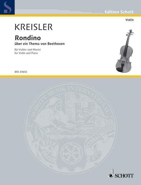 Rondino by Fritz Kreisler » Violin Sheet Music , Shop now!