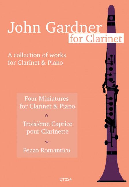 John Gardner for Clarinet » Sheet Music for Clarinet