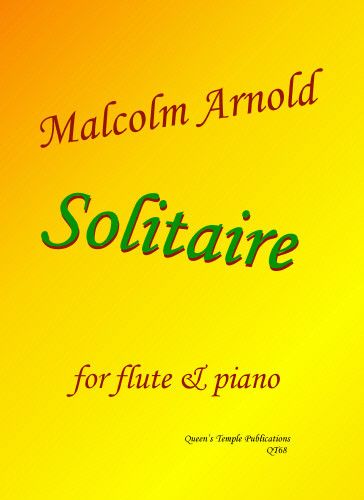 Solitaire by Malcolm Arnold » Sheet Music for Flute