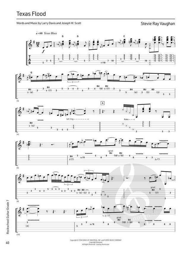 Rockschool Guitar Grade 7 (2024) » Sheet Music for Guitar