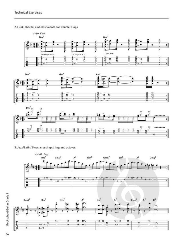 Rockschool Guitar Grade 7 (2024) » Sheet Music for Guitar