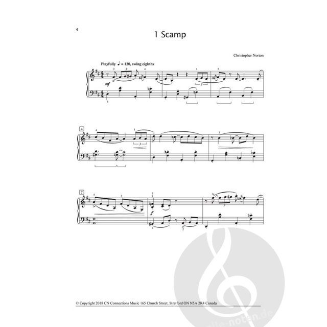 Connections for Piano 5 by Christopher Norton » Sheet Music for Piano