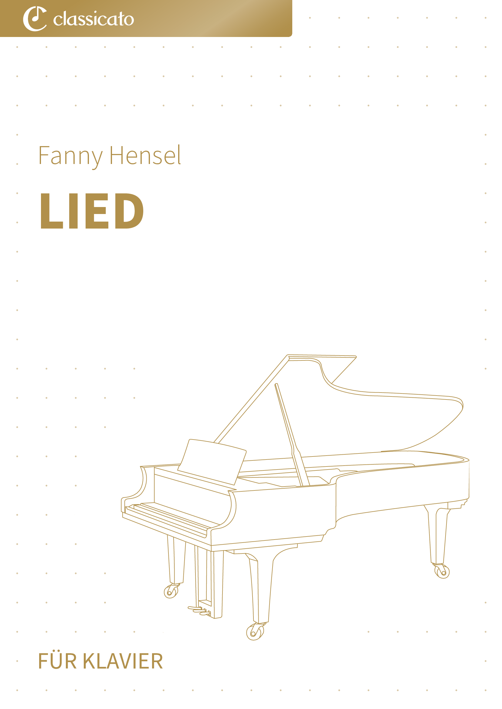 Lied by Fanny Hensel (Download) » Sheet Music for Piano